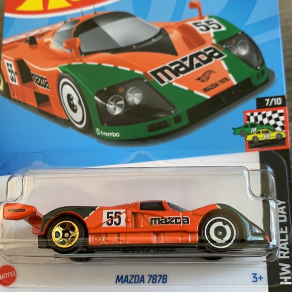 Toys | Hot Wheels Mazda 787b Hw Race Day Mainline 224 New Hotwheels ...